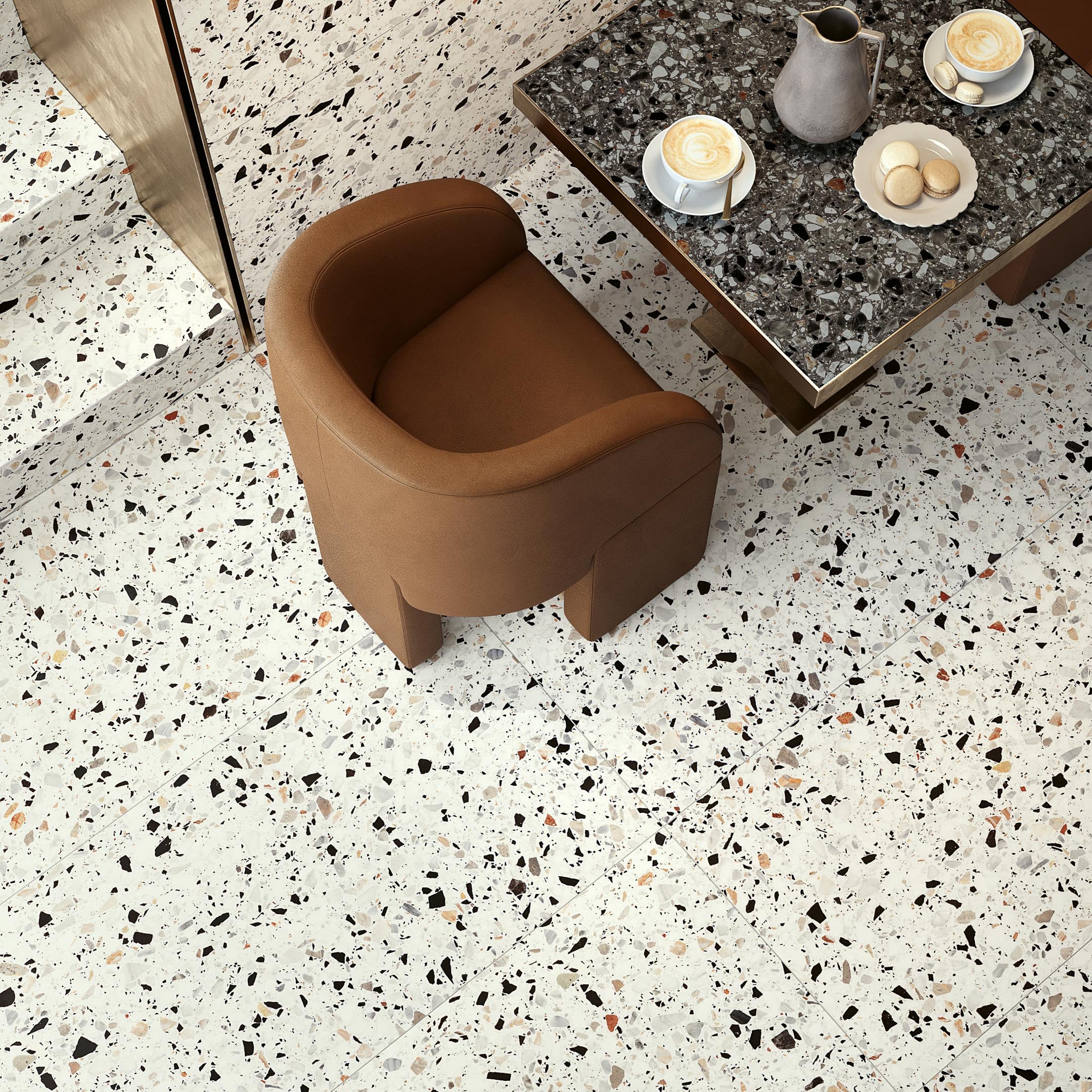 Terrazzo Look Tiles – Encore Surfaces
