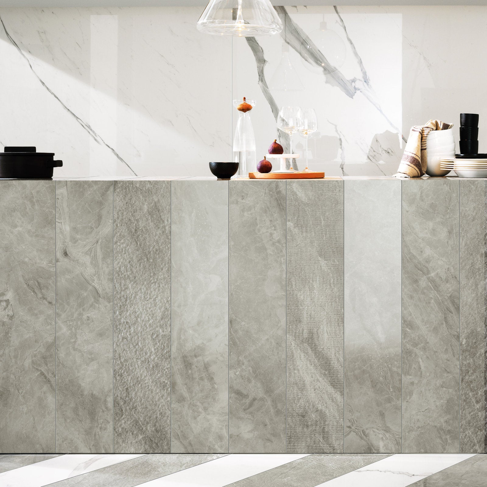 Marble Experience 4" x 12" Marble Look Porcelain Subway Tile – Encore ...
