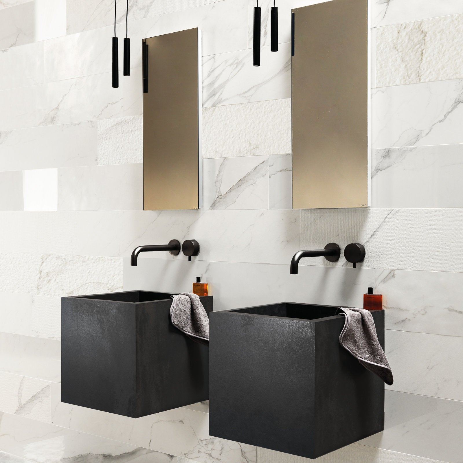 Marble Experience 4" x 12" Marble Look Porcelain Subway Tile – Encore ...