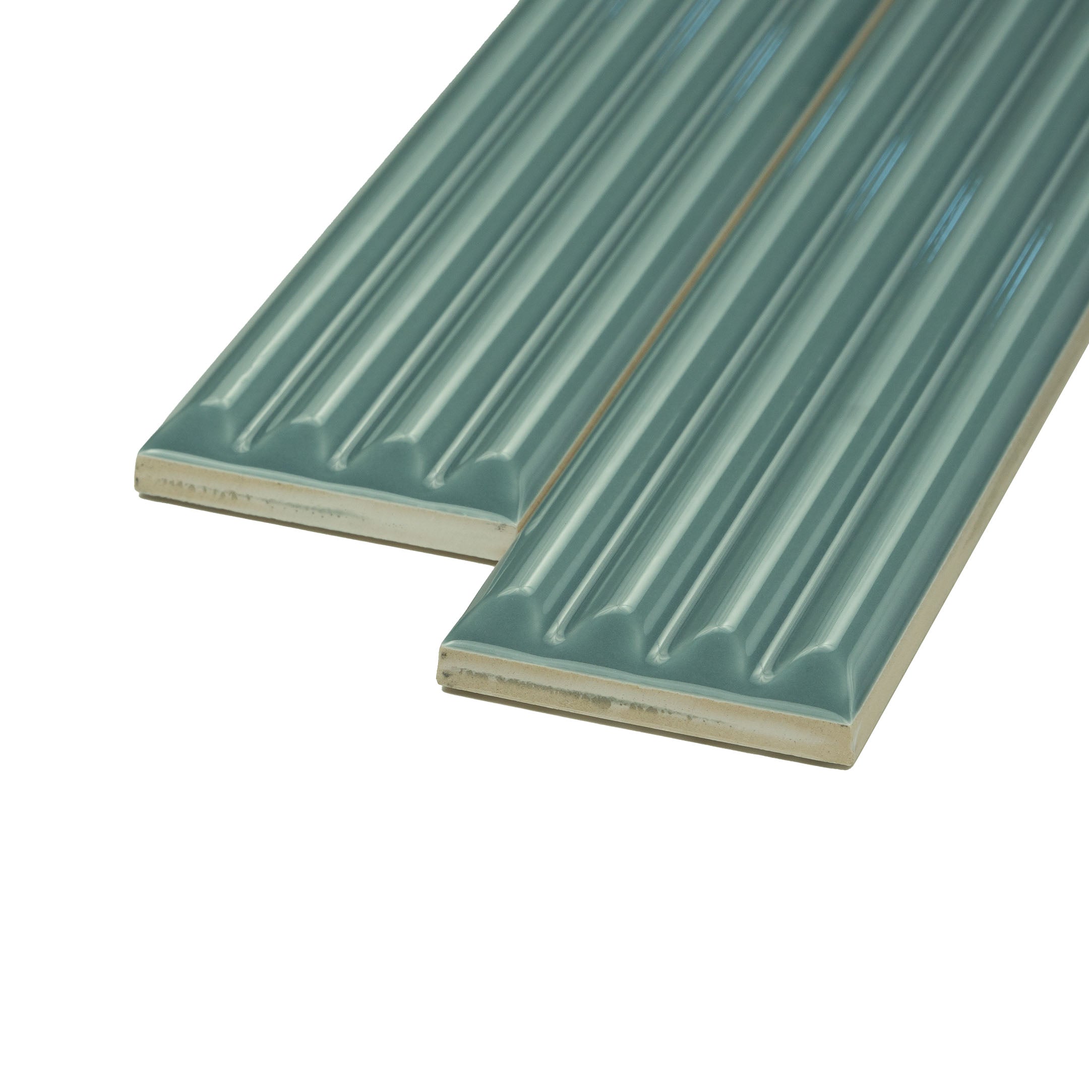 Up Cannettato 2" x 10" 3D Fluted Subway Wall Tile – Encore Surfaces