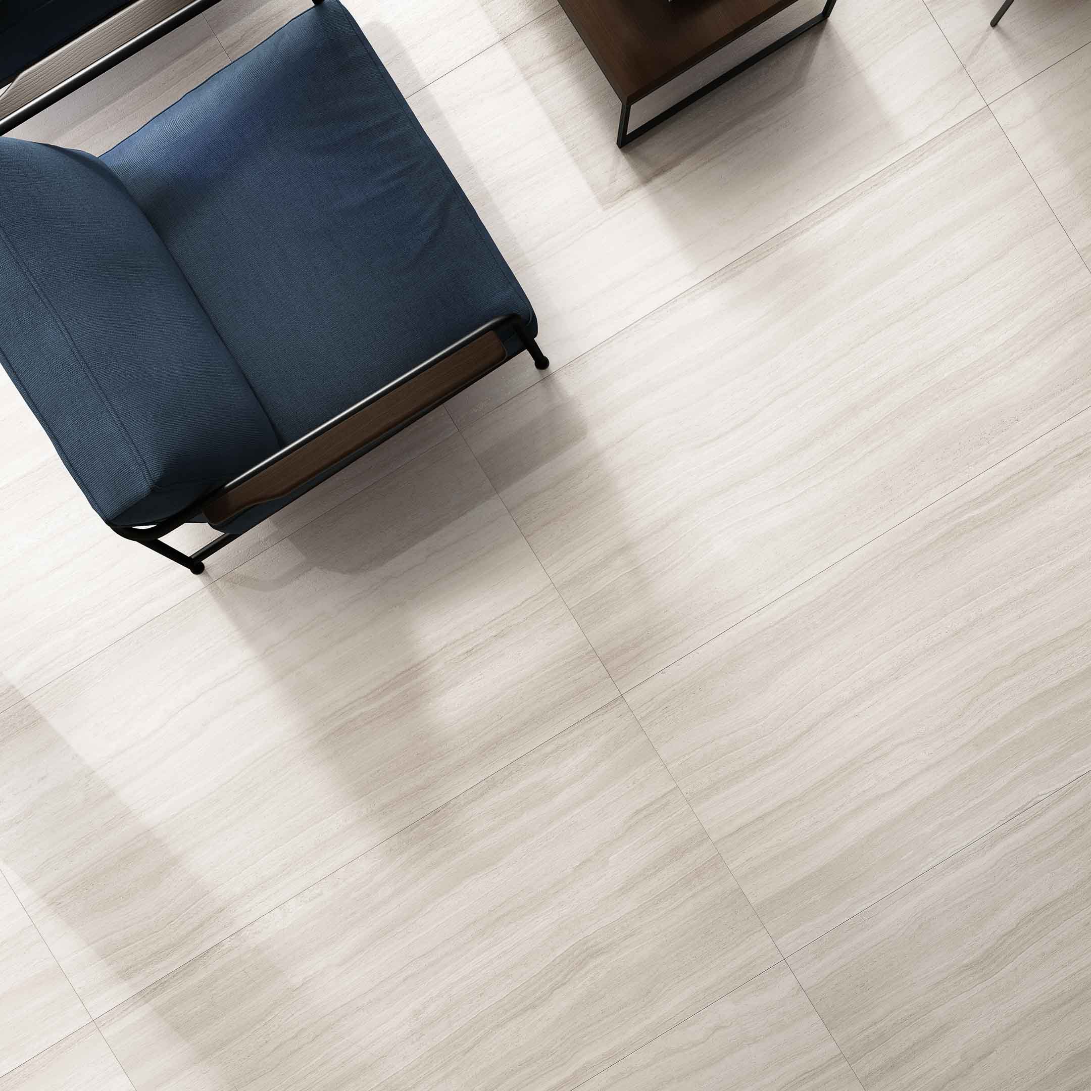 Flow 18" x 36" Porcelain Travertine Look Floor & Wall Tile – Encore ...