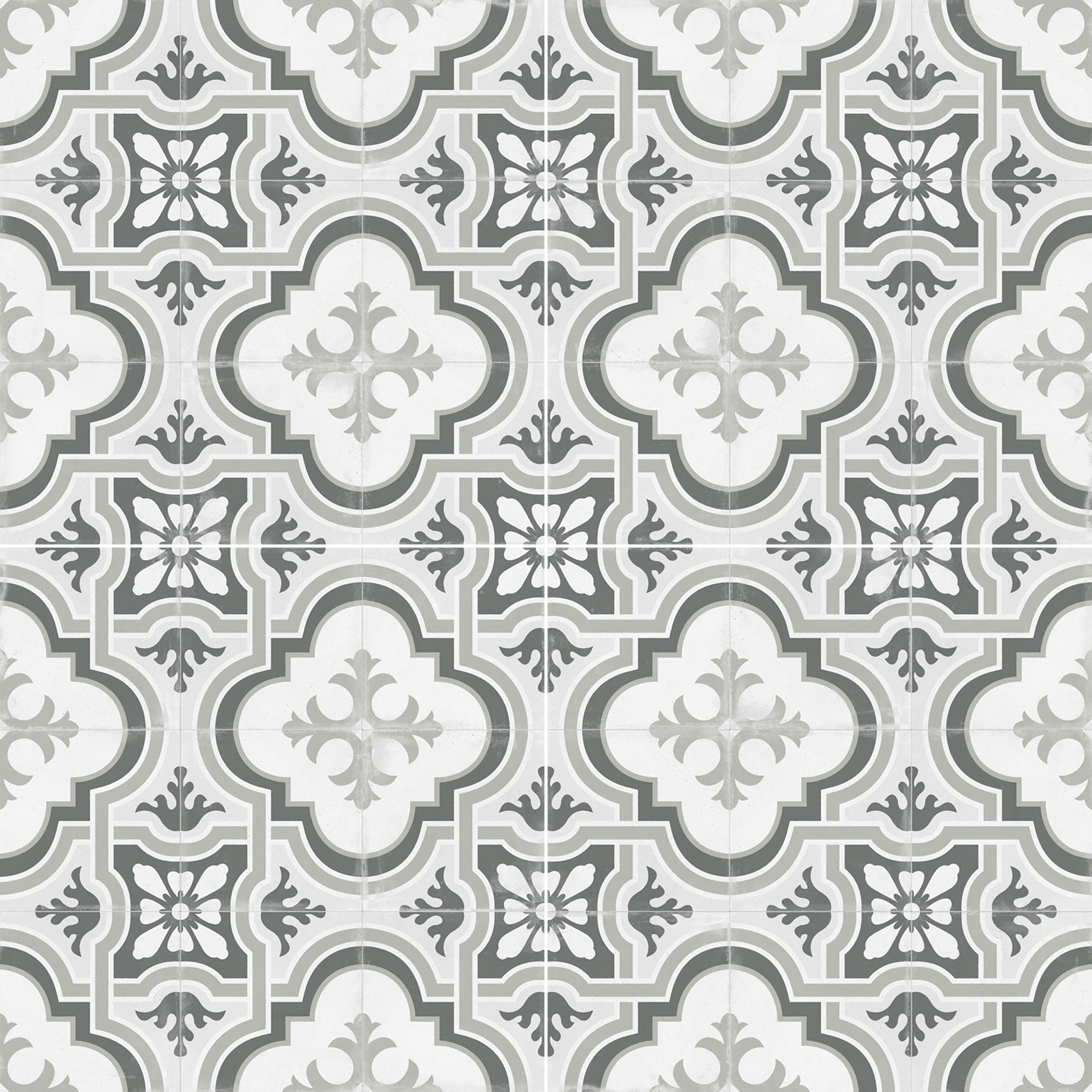 Tango 24" x 24" Spanish Encaustic Look Porcelain Tiles – Encore Surfaces