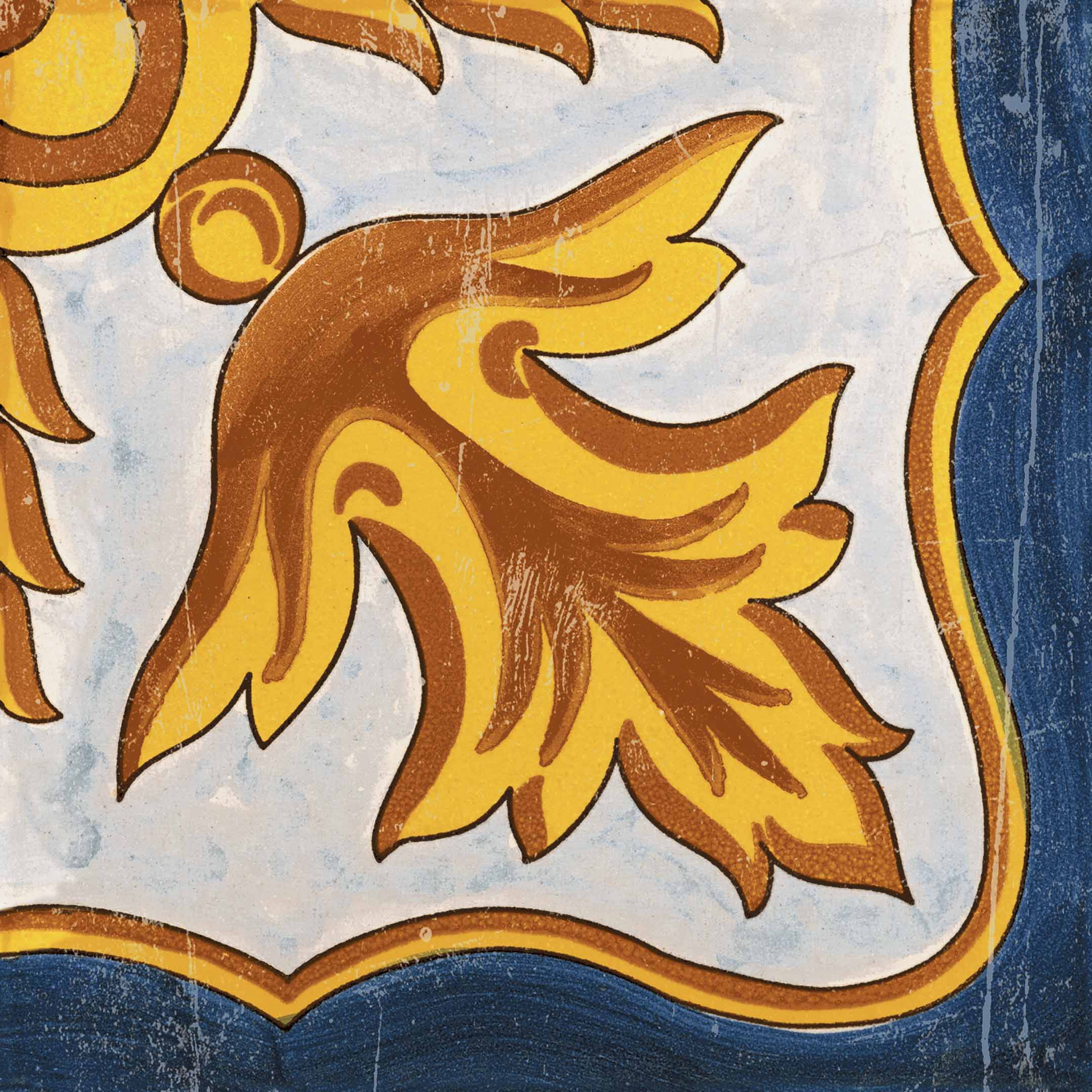 Vita Sole 02 8" x 8" Encaustic Spanish Look Porcelain Tile – Encore ...