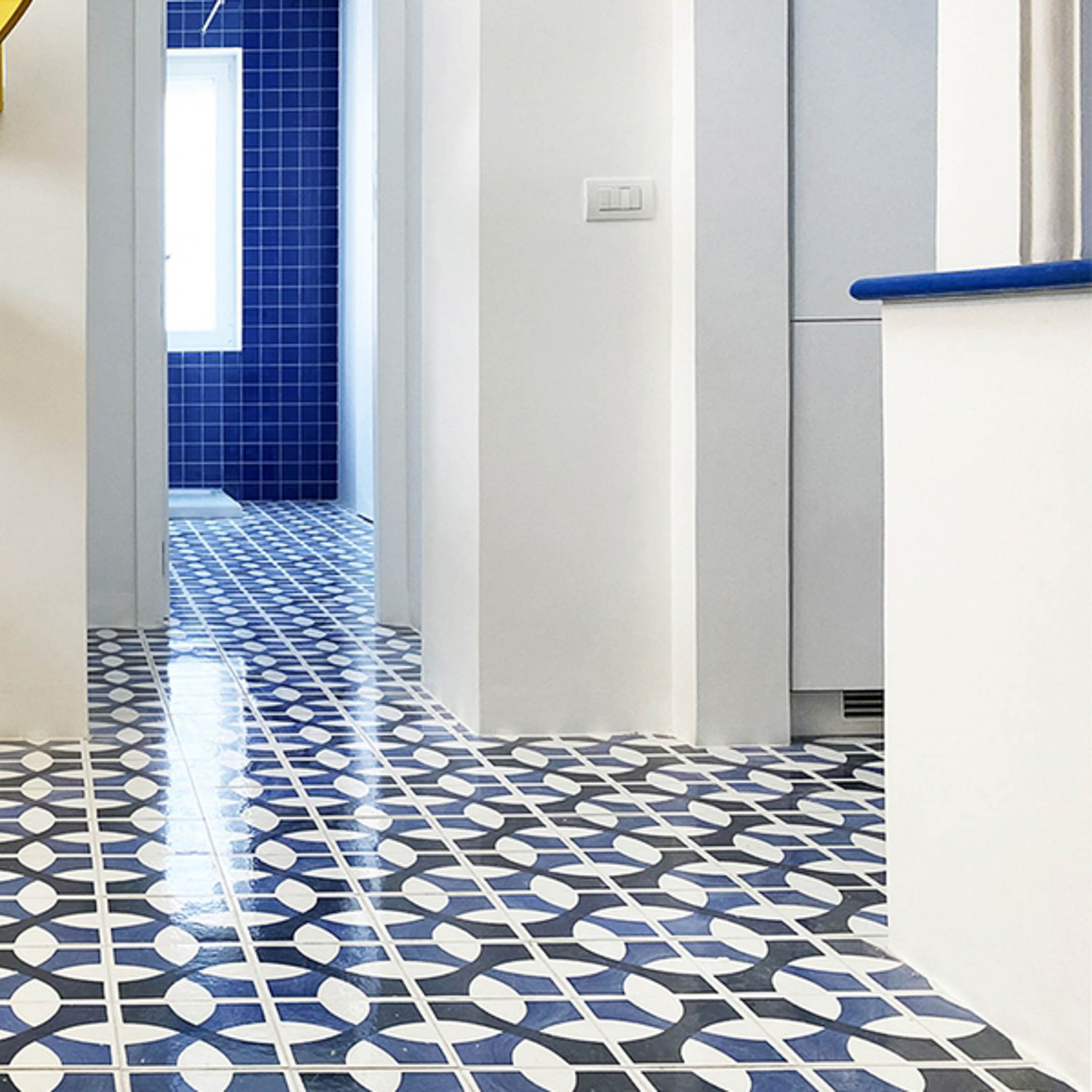 Vita Sole 03 8" x 8" Encaustic Spanish Look Porcelain Tile – Encore ...